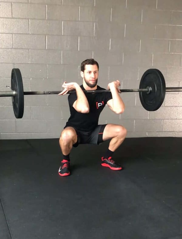 Pause Front Squat - Barbell - [P]rehab