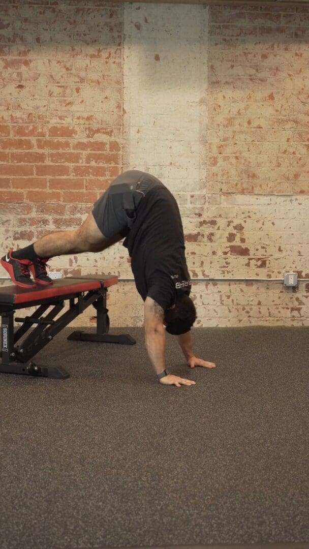 Pike Hold - Legs Elevated - [P]rehab