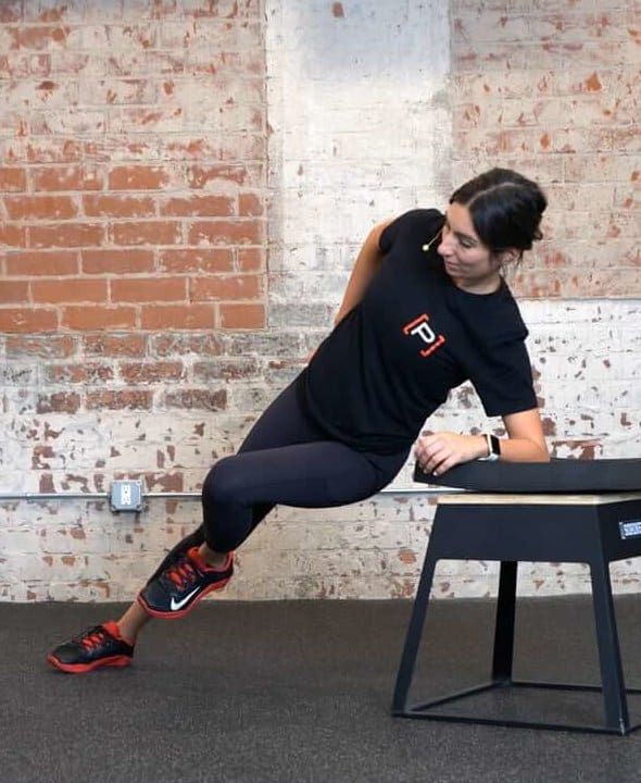 Incline Adductor Side Plank - [P]rehab