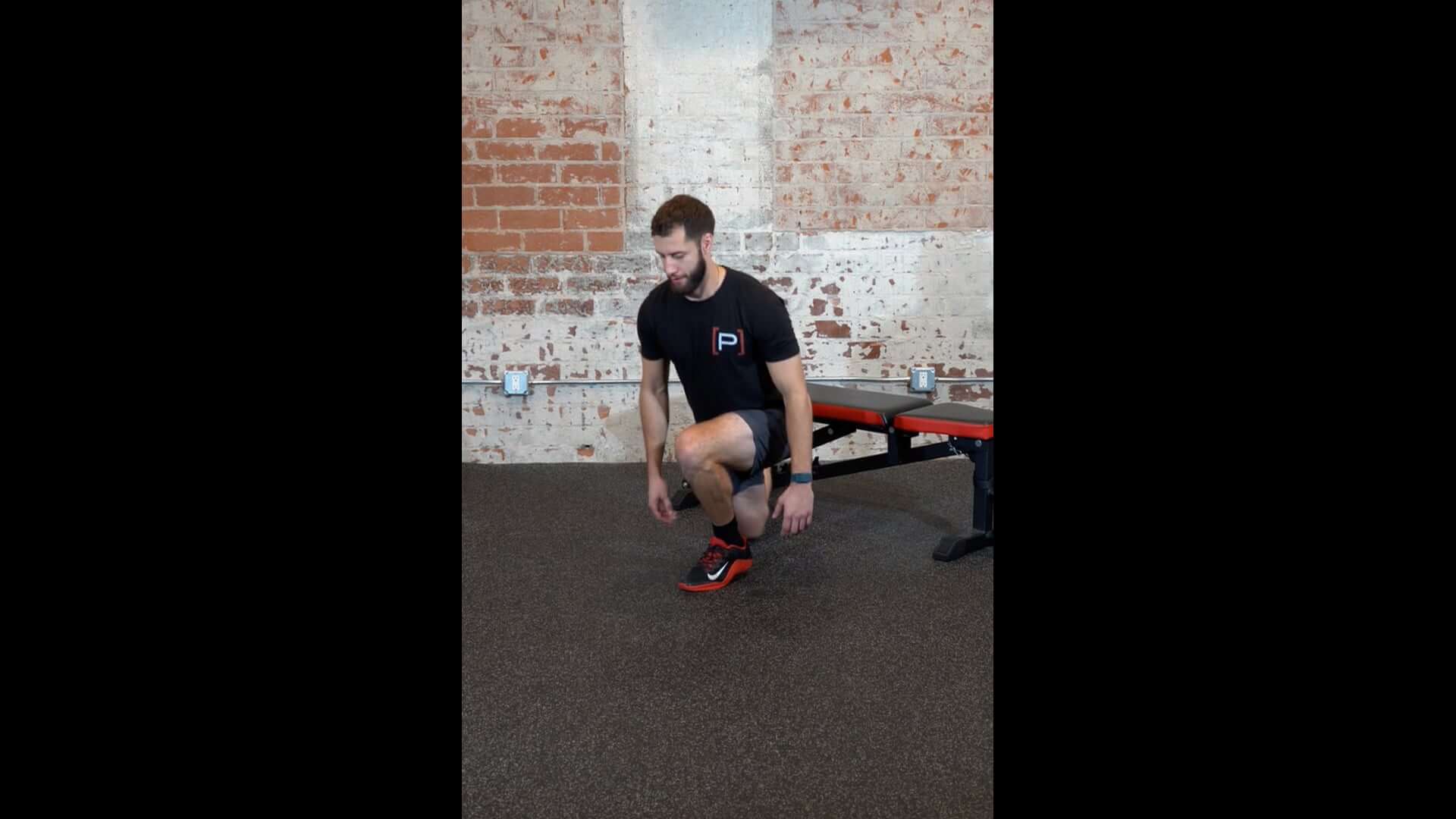Bulgarian Split Squat - Heel Float - [P]rehab