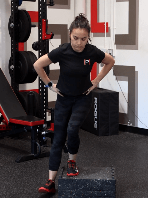 Lateral Step Down Assessment - [P]rehab