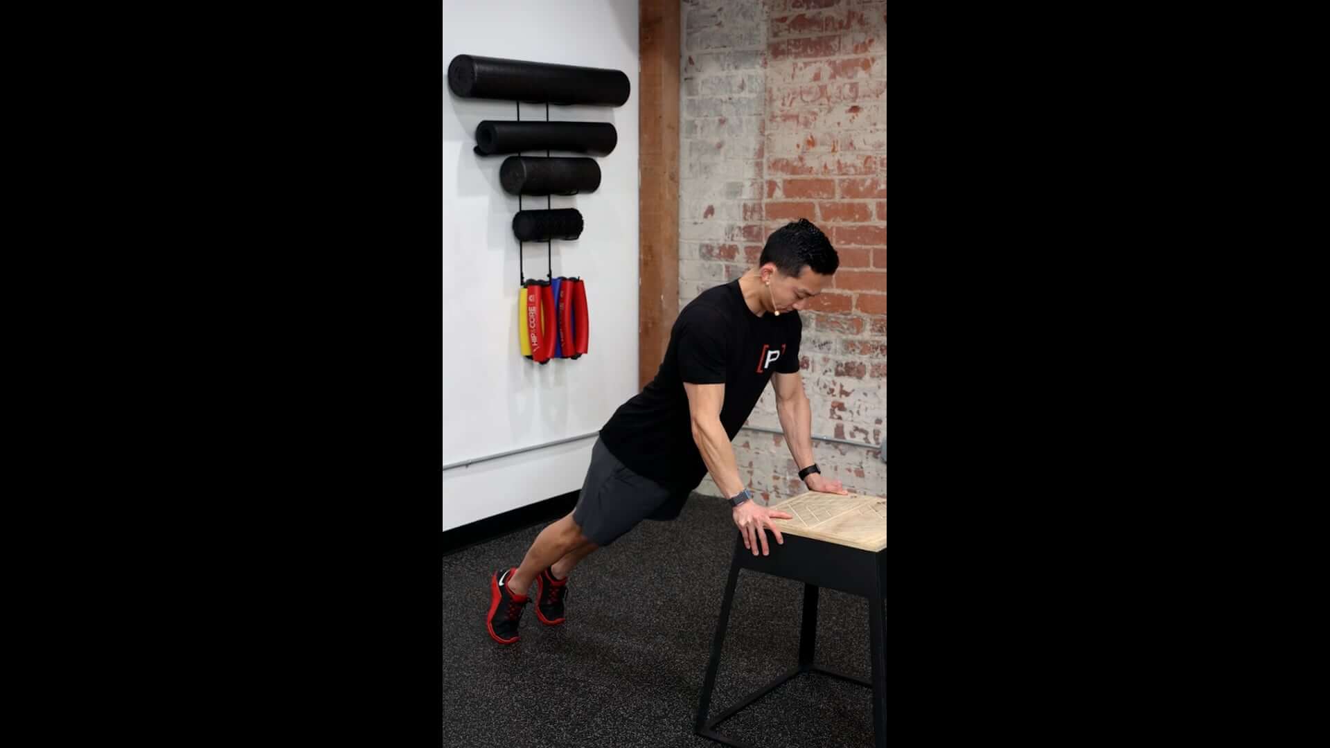 Incline Tall Plank Body Saw - [P]rehab