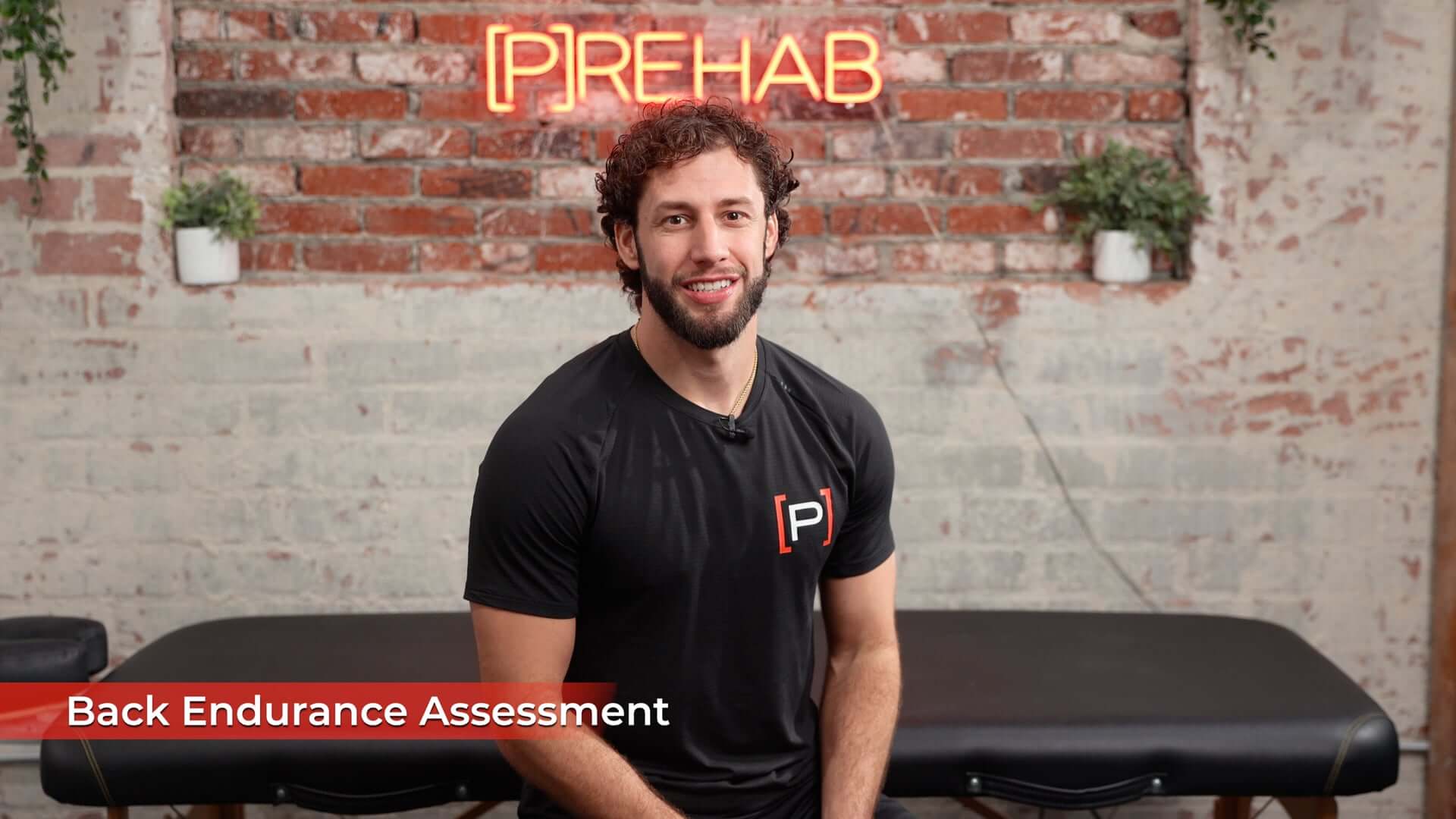 Back Endurance Assessment - [P]rehab
