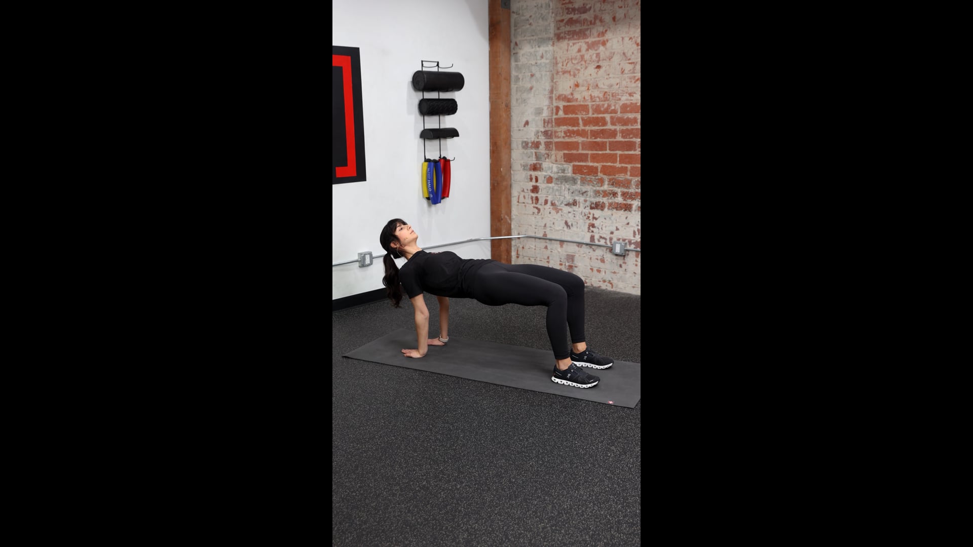Reverse Plank Bridge Isometric - [P]rehab